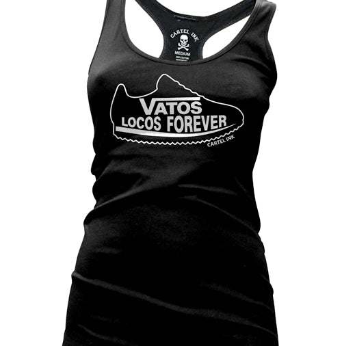 Vatos Locos Forever Women's Racer Back Tank Top – Cartel Ink