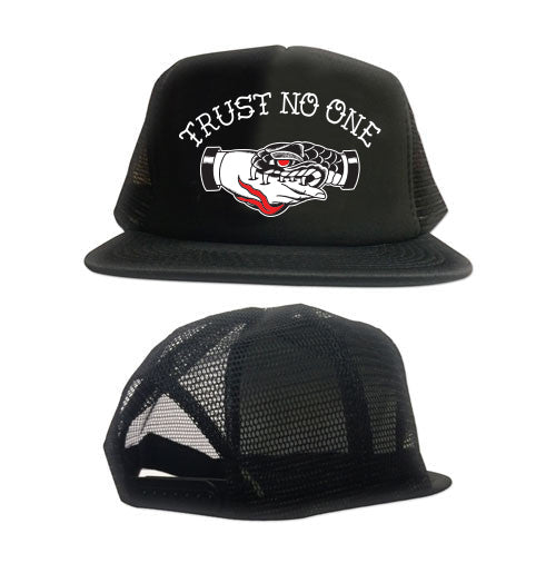 Trust No One Trucker Hat – Cartel Ink