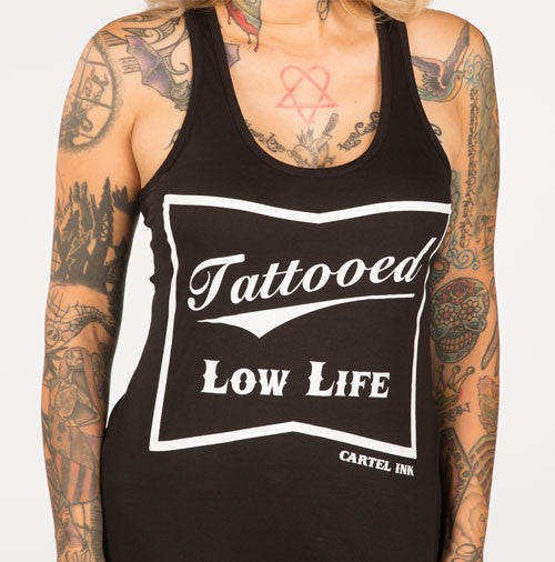 Tattooed Low Life Women's Racer Back Tank Top – Cartel Ink