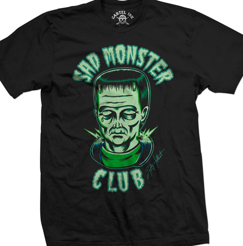Lucky Hellcat Sad Monster Club Unisex T-Shirt – Cartel Ink