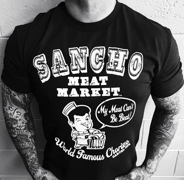 Sancho Meat Market Men's T-Shirt – Cartel Ink