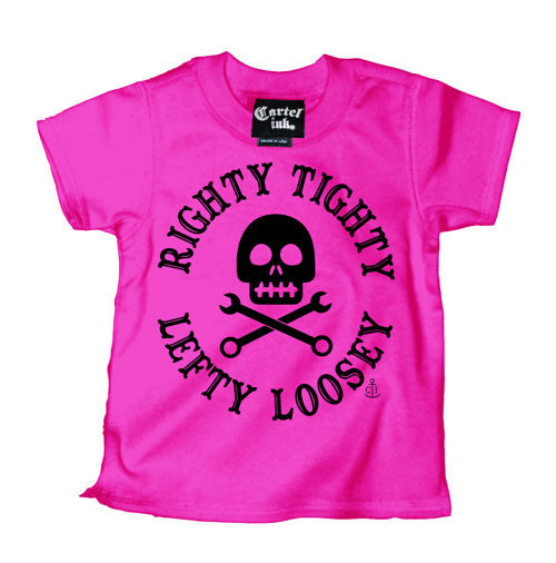 Righty Tighty Lefty Loosey Kid's T-Shirt – Cartel Ink